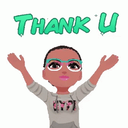 Lovely Woman Animated Thank You GIF | GIFDB.com