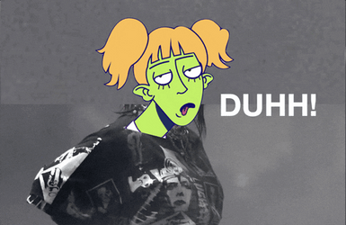 Animated Zombie Bored Duhhh GIF | GIFDB.com