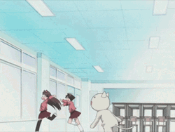 Anime Chase Azumanga Daioh GIF | GIFDB.com