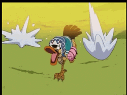 Anime Chicken Run GIF | GIFDB.com
