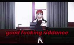 Anime Chika Dance Good Fucking Riddance GIF | GIFDB.com