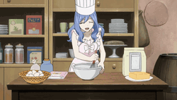 Anime Cooking Juvia Lockser Baking GIF | GIFDB.com