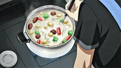Anime Cooking Stew Constantly Stirring GIF | GIFDB.com