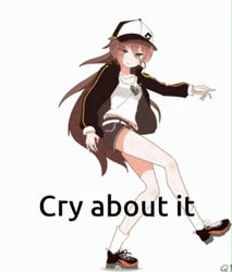 Anime Dancing Cry About It GIF | GIFDB.com