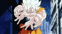 Anime Dragon Ball Amazing Fight Scene GIF | GIFDB.com