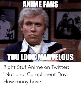 Anime Fans Meme You Look Marvelous Fernando Lamas GIF | GIFDB.com
