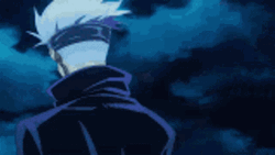 Anime Intense Fights Satoru Gojo Jujutsu Kaisen GIF | GIFDB.com
