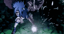 Anime Flapping Chidori From Ground GIF | GIFDB.com