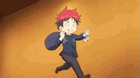 Anime Running Chibi