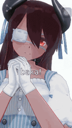 Anime Girl Pfp Baka GIF | GIFDB.com