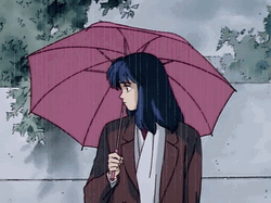 Anime Girl Pfp In The Rain GIF | GIFDB.com