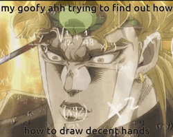 Anime Jojo's Bizarre Dio Brando Figure Out How GIF | GIFDB.com