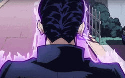 Jojo's Bizarre Josuke Higashikata Sipping Tea GIF | GIFDB.com