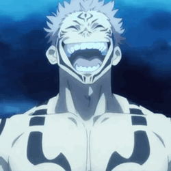 Anime Laugh Yuji Itadori Jujutsu Kaisen GIF | GIFDB.com