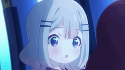 Anime Loop Shock Cute Girl GIF | GIFDB.com