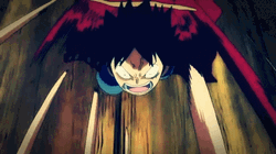 Anime Rage Luffy Exploding Fists GIF | GIFDB.com