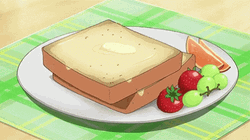 Anime Toast Bread GIF | GIFDB.com