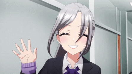 Anime Wave Of Nijima Ibuki GIF | GIFDB.com