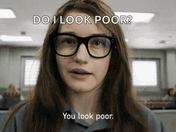 Anna Delvey You Look Poor GIF | GIFDB.com