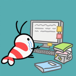 Ant Crying Doing Homework Research GIF | GIFDB.com
