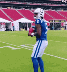 Anthony Richardson Dancing While Holding Football GIF | GIFDB.com