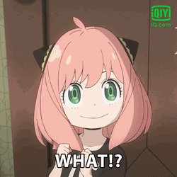 Anya Forger What Shocked Reaction GIF | GIFDB.com