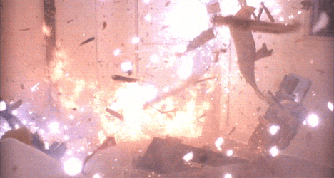 Apartment Explosion Green Screen GIF | GIFDB.com