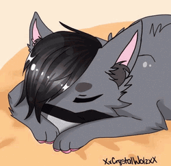 Aphmau Zane Cat Sleeping GIF | GIFDB.com