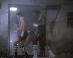 Apollo Creed Rocky Balboa Training Footwork GIF | GIFDB.com