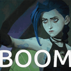 Arcane Powder Jinx Finger Gun Boom GIF | GIFDB.com