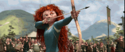 Archery Target Practice Merida GIF | GIFDB.com