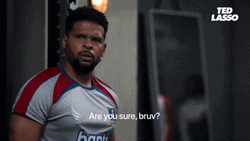 Are You Sure Confused Black Guy Ted Lasso GIF | GIFDB.com