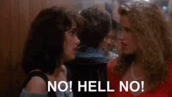Arguing Two Girls No Hell No GIF | GIFDB.com