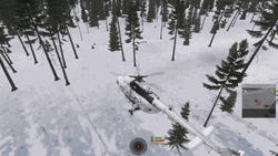 Arma 3 Winter Forest Helicopter Explosion GIF | GIFDB.com