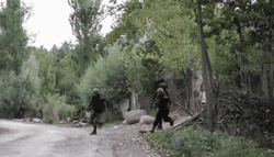 Army Soldiers Running GIF | GIFDB.com