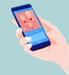 Art Design Bulbs Phone Game GIF | GIFDB.com