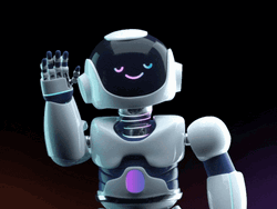Artificial Intelligence Jasper Robot Waving GIF | GIFDB.com