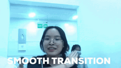Asian Girl Saying Smooth Transition GIF | GIFDB.com