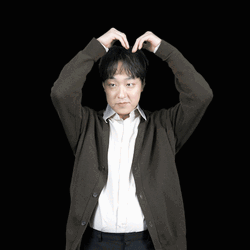 Asian Man Forms Big Heart With Hands GIF | GIFDB.com