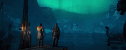 Assassin's Creed Valhalla Viking Aurora GIF | GIFDB.com