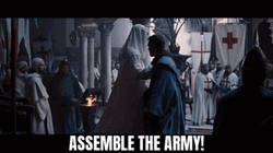 Assemble The Army Kingdom Of Heaven GIF | GIFDB.com