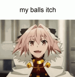 Astolfo Playful Wacky Faces GIF | GIFDB.com