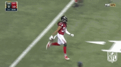 Atlanta Flacons Kirk Cousins Running For Touchdown GIF | GIFDB.com