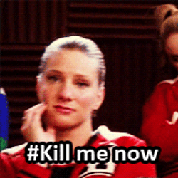 Audrey Hepburn Annoyed Kill Me Now GIF | GIFDB.com