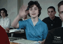 Mean Girls Raise Hand GIF | GIFDB.com
