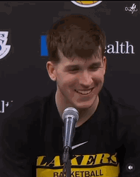 Austin Reaves Funny Interview GIF | GIFDB.com