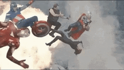 Avengers Assemble Blast Flying Parody GIF | GIFDB.com