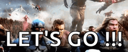 Avengers Assemble Let's Go Endgame GIF | GIFDB.com