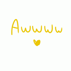 Aww Gold Text Animation GIF | GIFDB.com