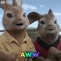 Aww Peter Rabbit GIF | GIFDB.com